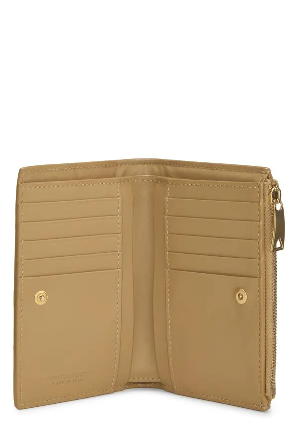 Bottega Veneta Intrecciato Compact Zip Wallet