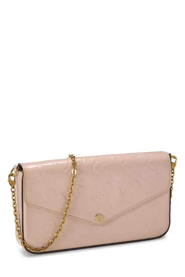 LOUIS VUITTON Monogram Vernis Pochette Felicie