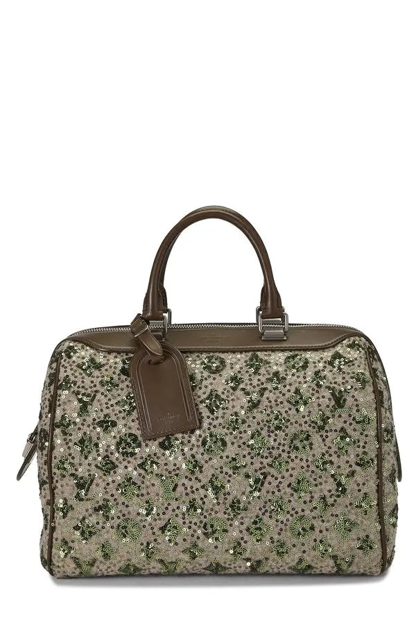 LOUIS VUITTON Monogram Sequin Sunshine Express Speedy 30 - Green