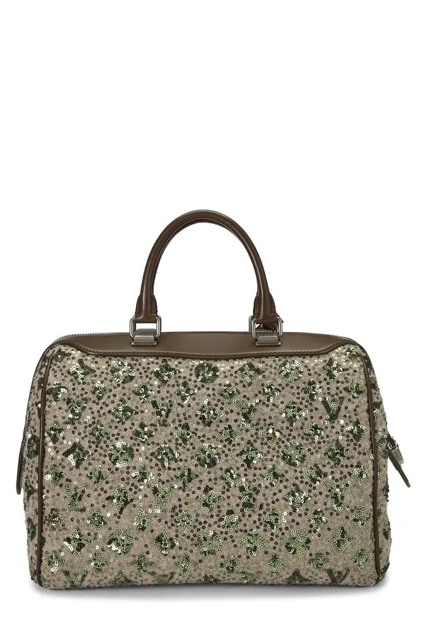 LOUIS VUITTON Monogram Sequin Sunshine Express Speedy 30 - Green
