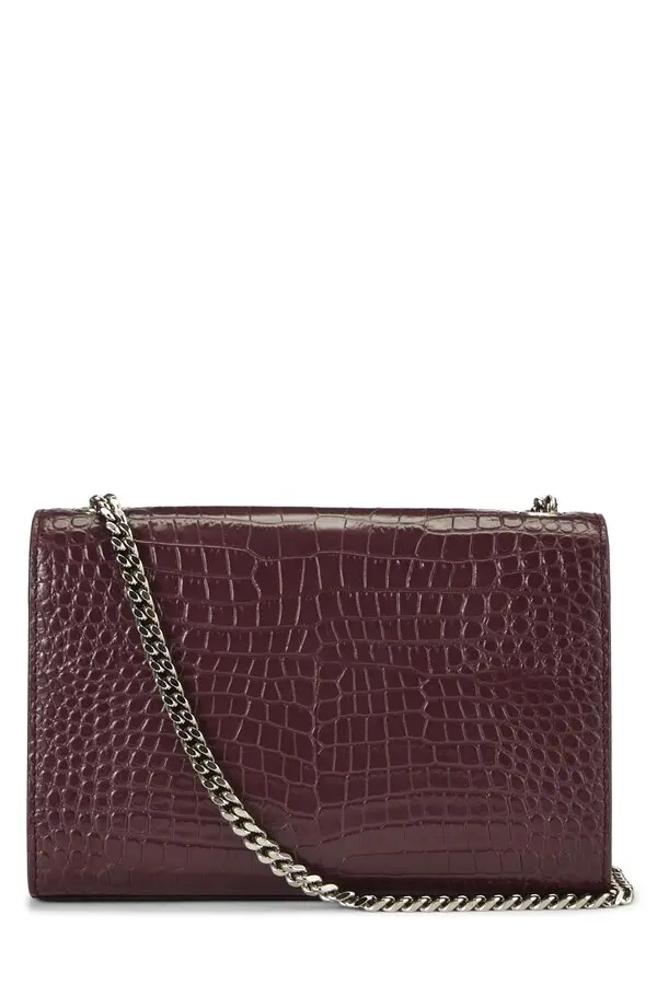 Saint Laurent Embossed Kate Tassel Bag