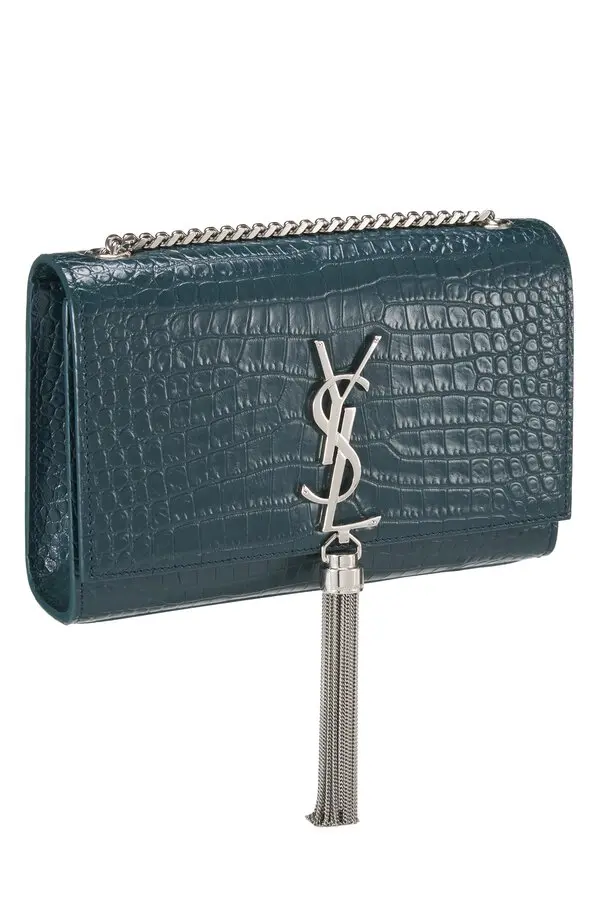Saint Laurent Embossed Kate Tassel