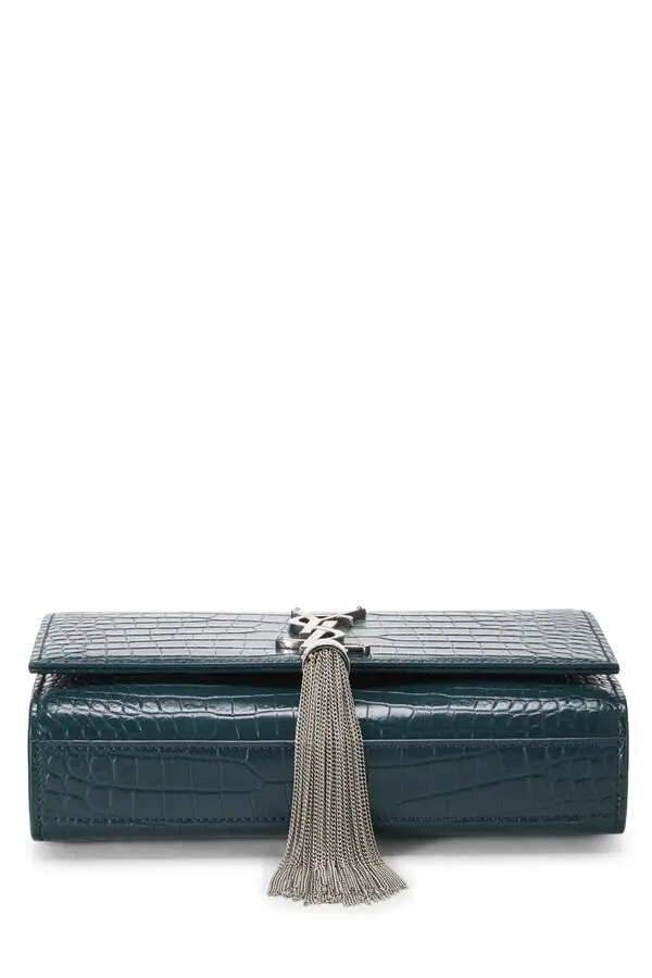 Saint Laurent Embossed Kate Tassel