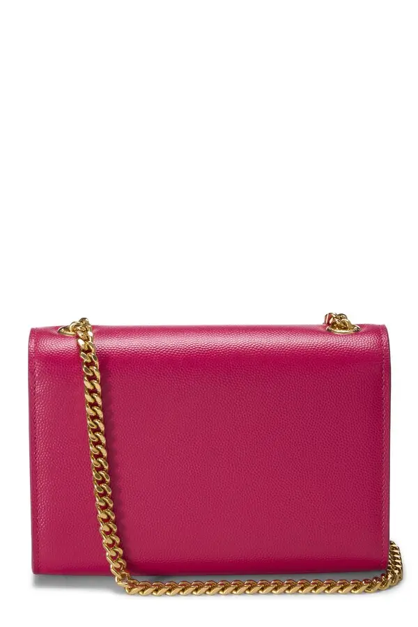 Saint Laurent Grained Calfskin Kate - Pink