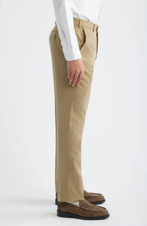Emporio Armani Flat Front Suit Pants