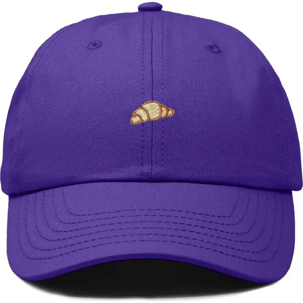 DALIX Croissant Dad Cap - Purple