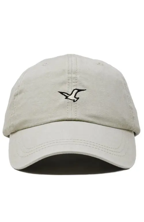 DALIX Seagull Dad Hat - Washed Stone White