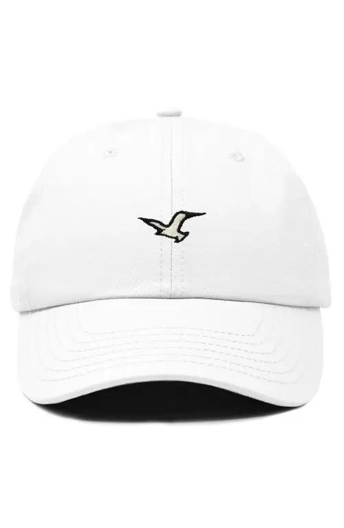 DALIX Seagull Dad Hat - White