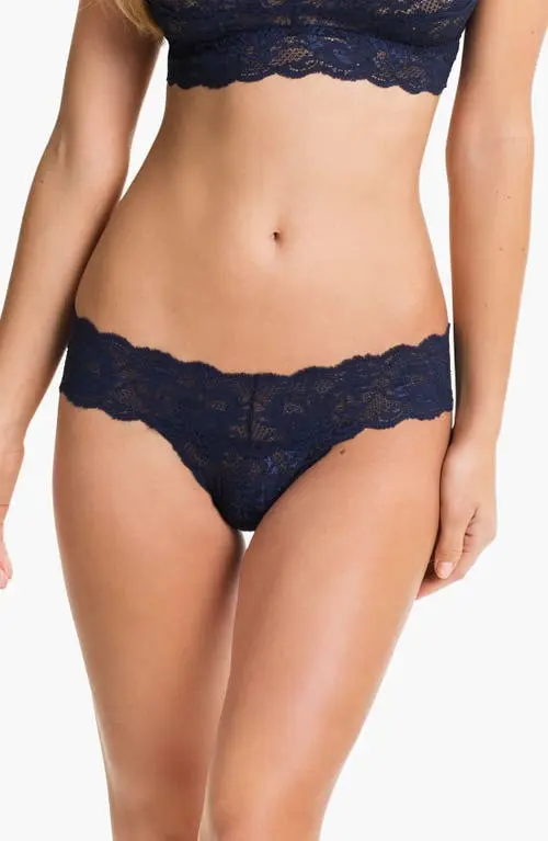 Cosabella Never Say Never Cutie' Thong - Navy Blue