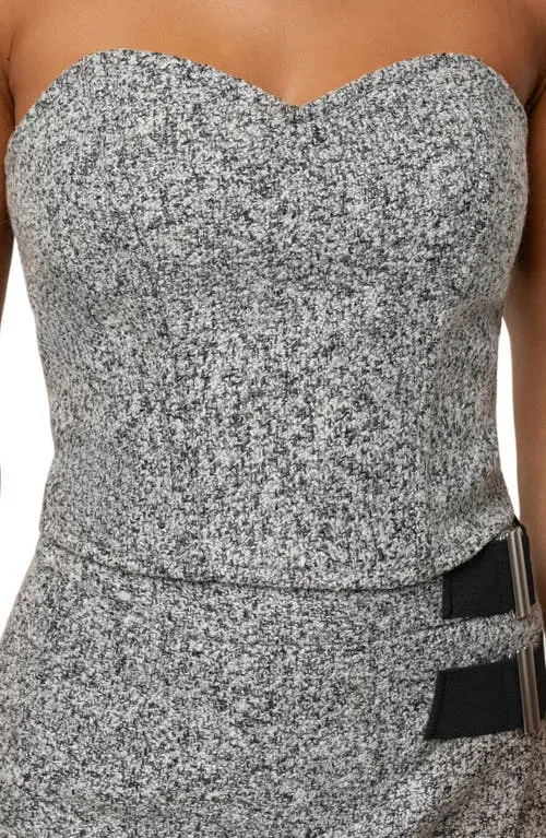 JLUXLABEL Tweed Corset