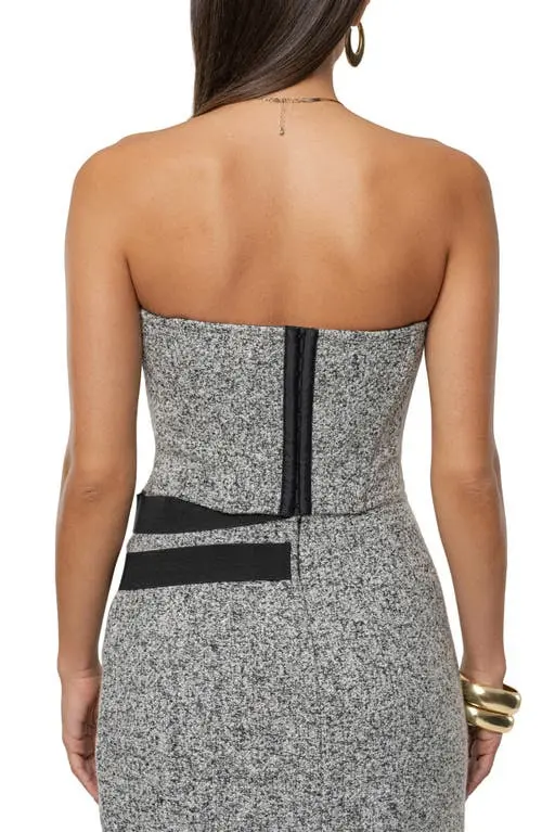 JLUXLABEL Tweed Corset