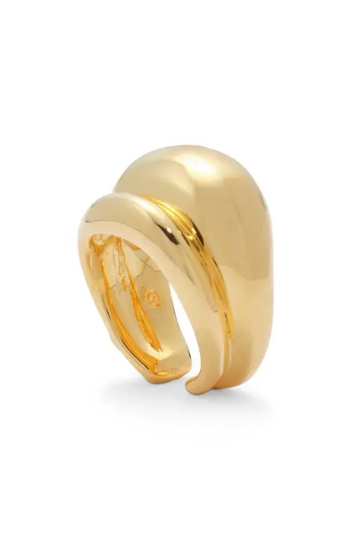 Lady Grey Double Bubble Ring - Gold