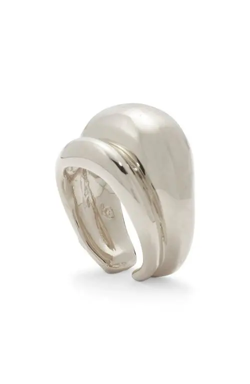 Lady Grey Double Bubble Ring - Silver
