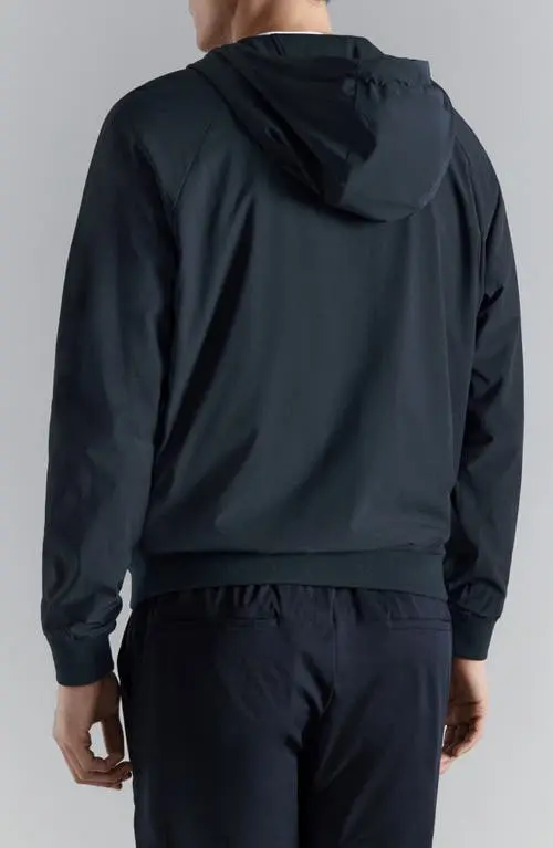 Mango Performance Zip Hoodie - Navy