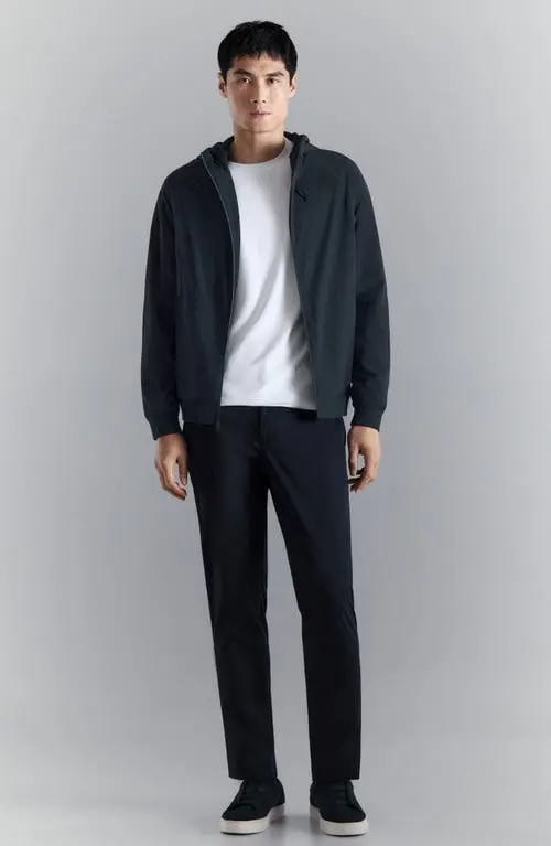 Mango Performance Zip Hoodie - Navy