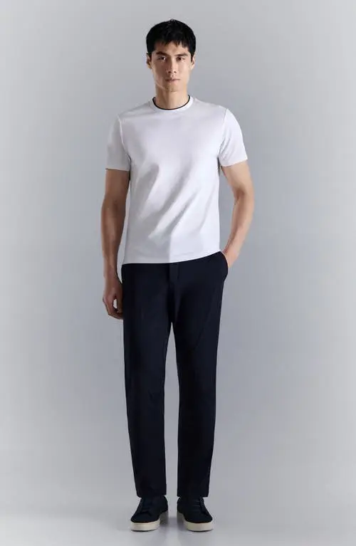 Mango Slim Fit Comfort Stretch T-shirt - White
