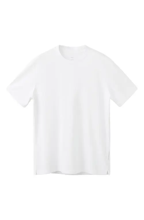 Mango Slim Fit Comfort Stretch T-shirt - White
