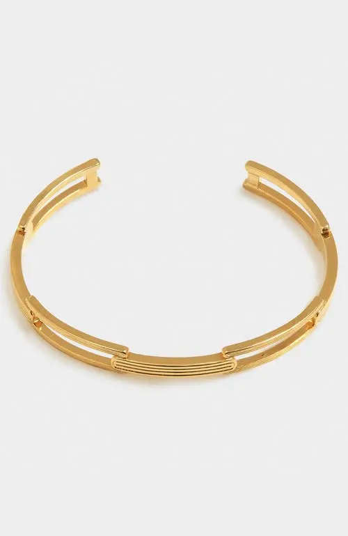 KATIE LOXTON Arabella Link Bangle - Gold