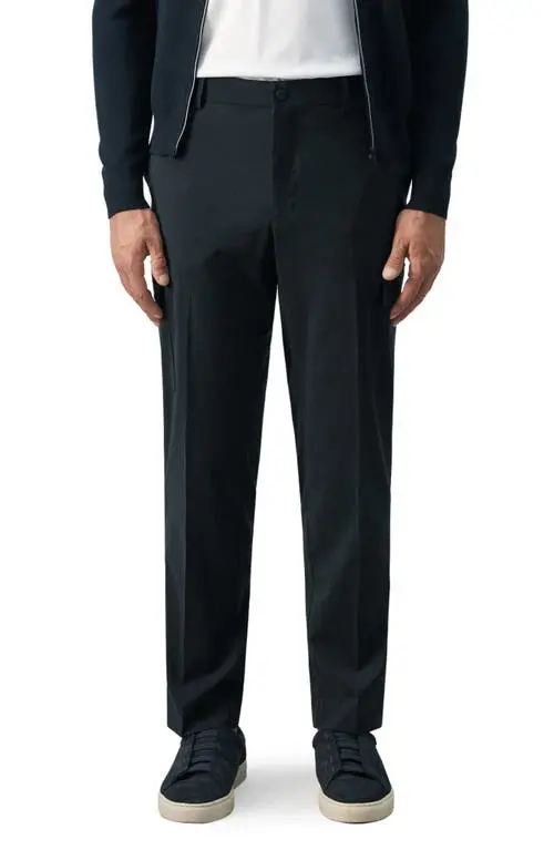 Mango Slim Fit Dress Pants - Navy