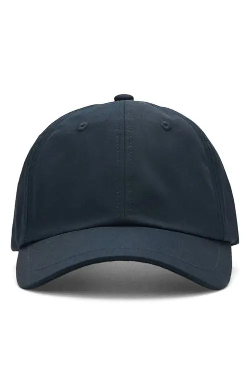 Mango Cotton Baseball Cap - Navy