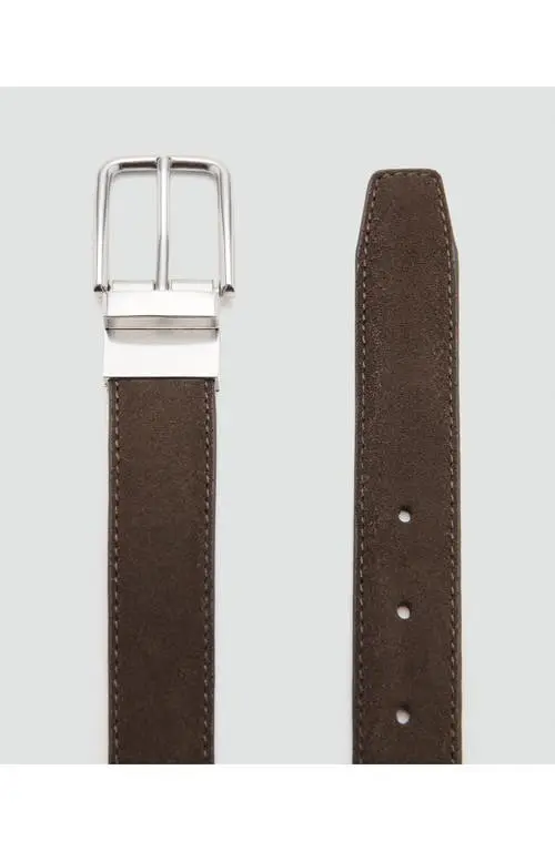 Mango Leather Belt - Brown
