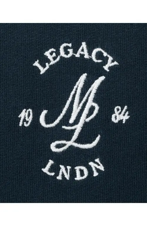 Mango Cotton Embroidered Graphic T-shirt - Navy