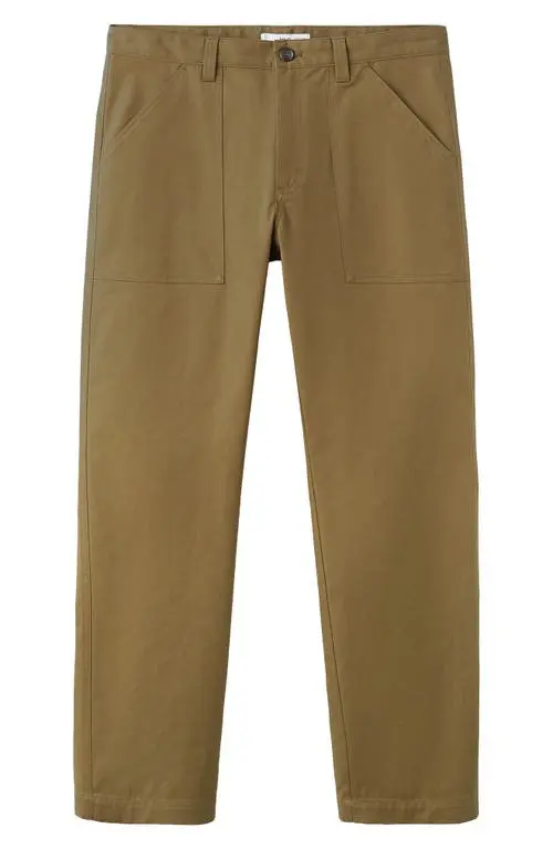 Mango Cotton Utility Trousers