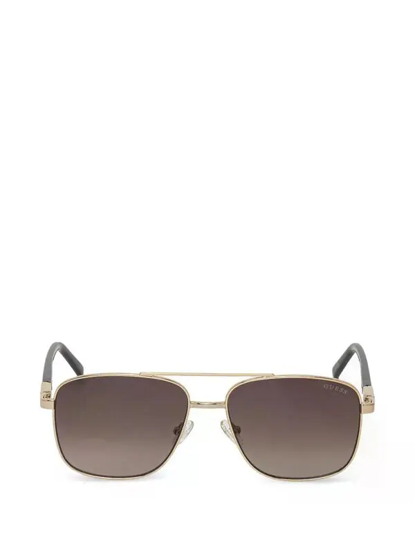 Guess Double-bridge Sunglasses - Gold
