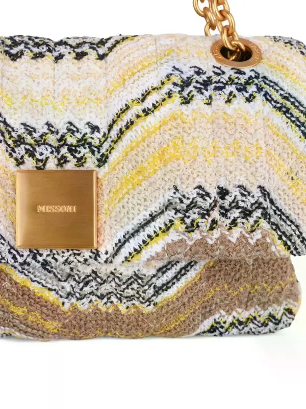 Missoni Zig-zag Sequin-embellished Clutch