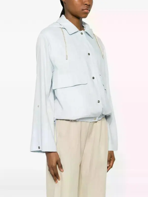 Herno Hooded Drawstring Jacket