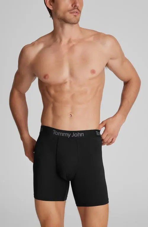 Tommy John 3-pack Air Cool Mesh Boxer Briefs - Black