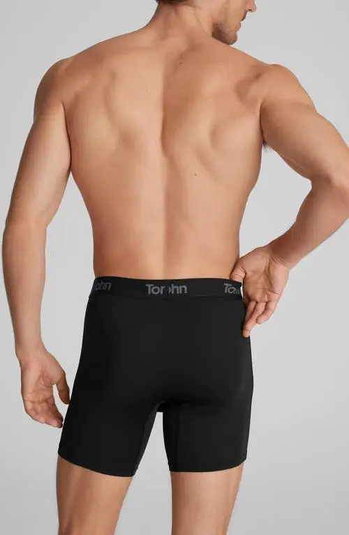 Tommy John 3-pack Air Cool Mesh Boxer Briefs - Black