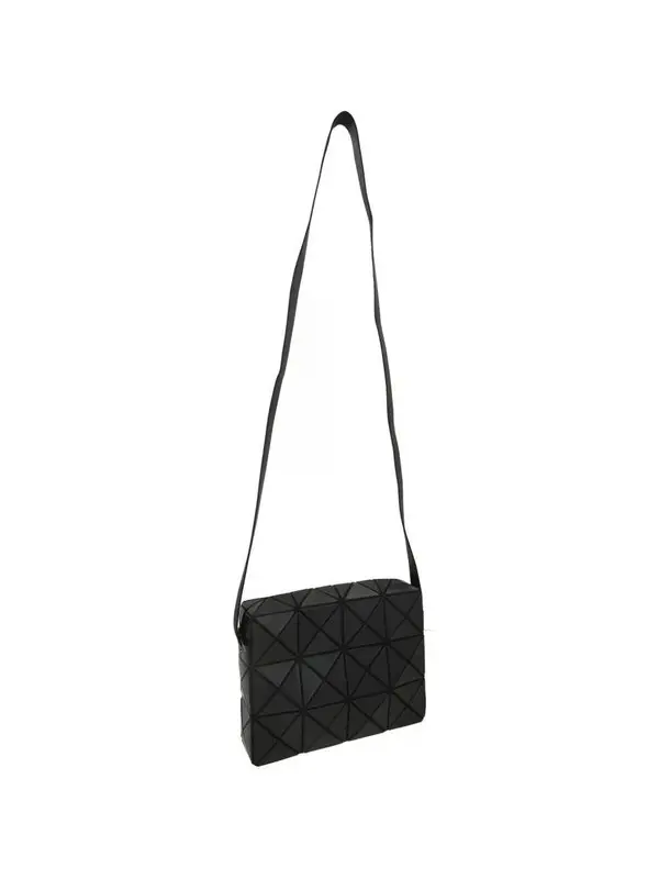 Issey Miyake Cuboid Geometric-panel Shoulder Bag - Black