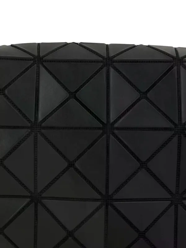 Issey Miyake Cuboid Geometric-panel Shoulder Bag - Black