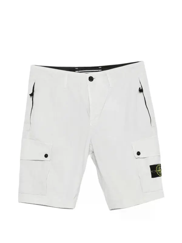 Stone Island Logo-patch Cargo Shorts