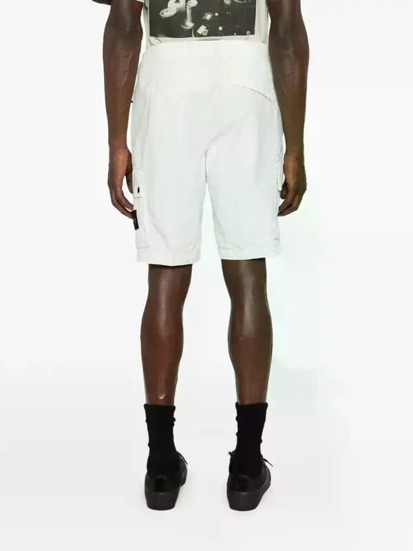 Stone Island Logo-patch Cargo Shorts