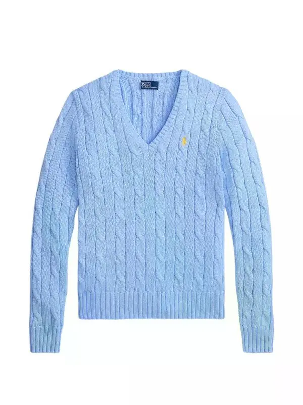 Polo Ralph Lauren Cable-knit V-neck Sweater