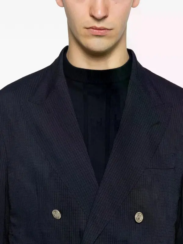 Eleventy Double-breasted Chest-pocket Suit