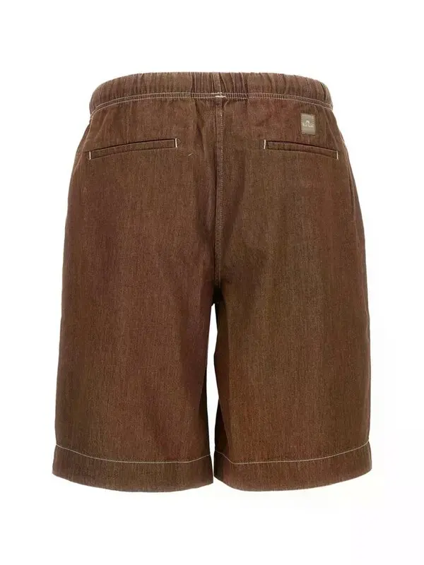 Paul Smith Contrast Stitch Elasticated Waist Shorts
