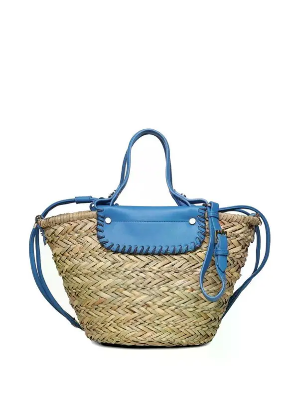 V°73 Whipstitch-trim Beach Bag