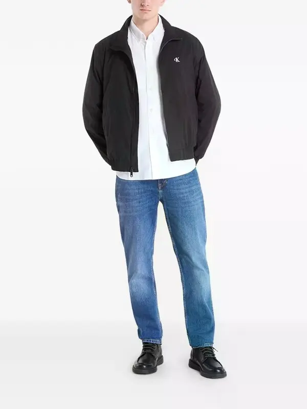 Calvin Klein Technical Logo-print Zip-up Jacket