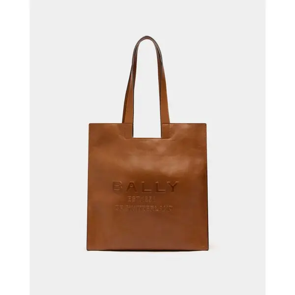 Bally Easy Leather Tote Bag - Brown