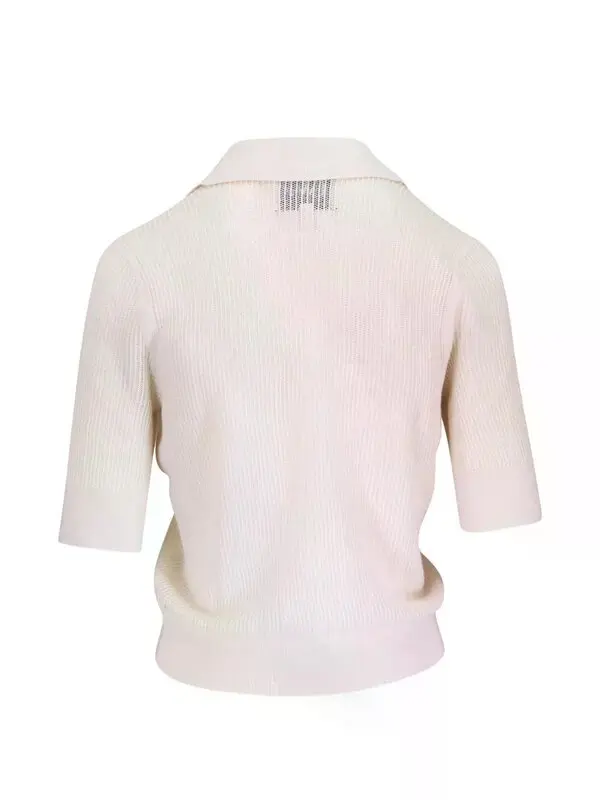 TWP Cashmere Polo Top