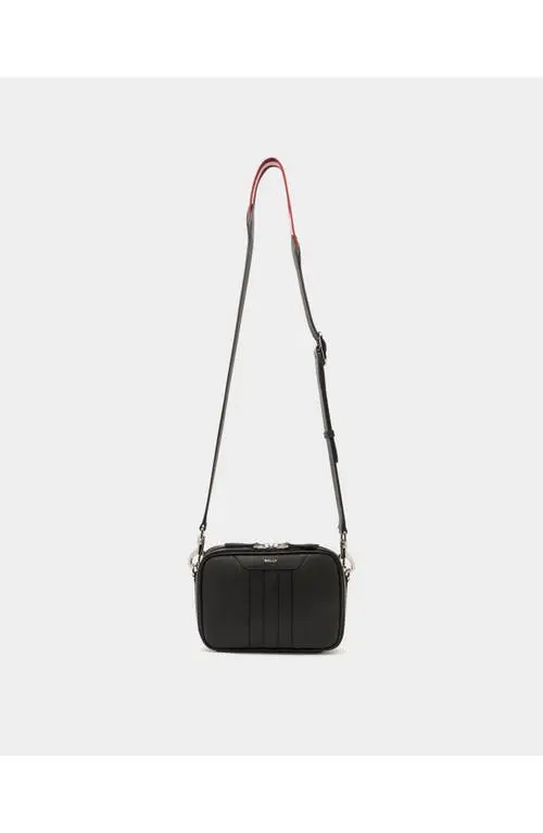 Bally Leather Beckett Crossbody Bag - Black