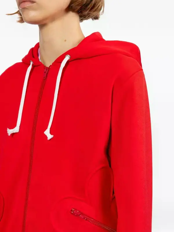 Comme Des Garçons Zip-up Hooded Jacket