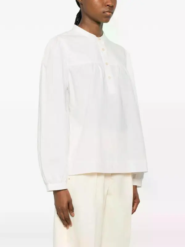 A.p.c. Gathered-yoke Blouse