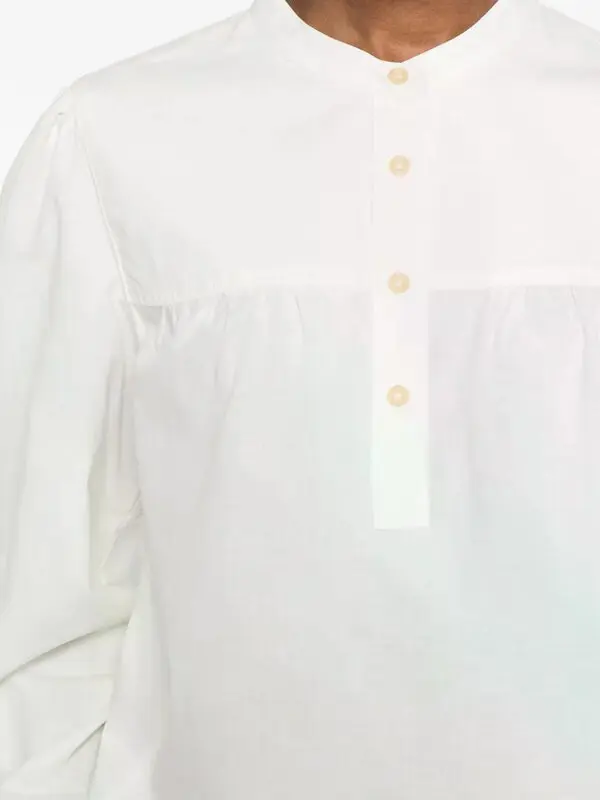 A.p.c. Gathered-yoke Blouse