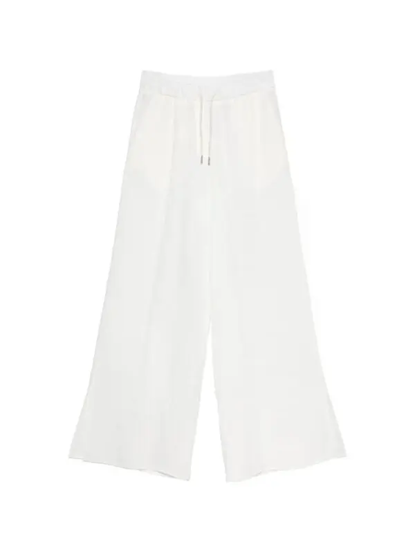 PANICALE Drawstring-waist Trousers - White