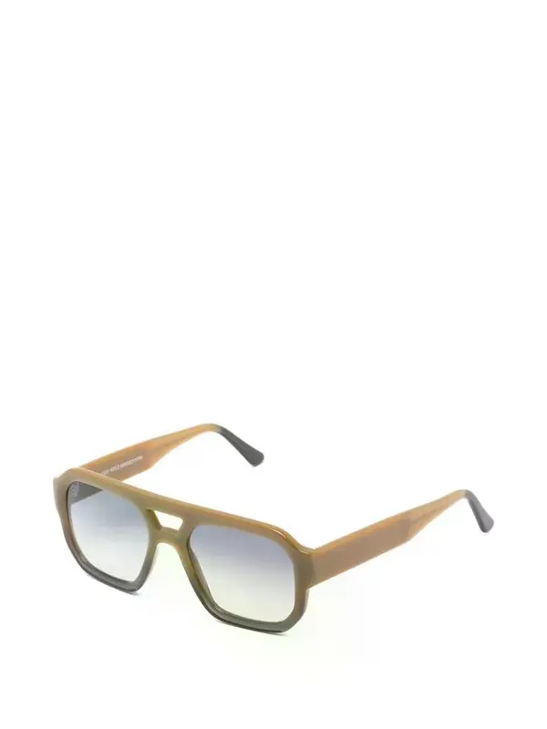 ANDY WAWA Geometric Frame Sunglasses