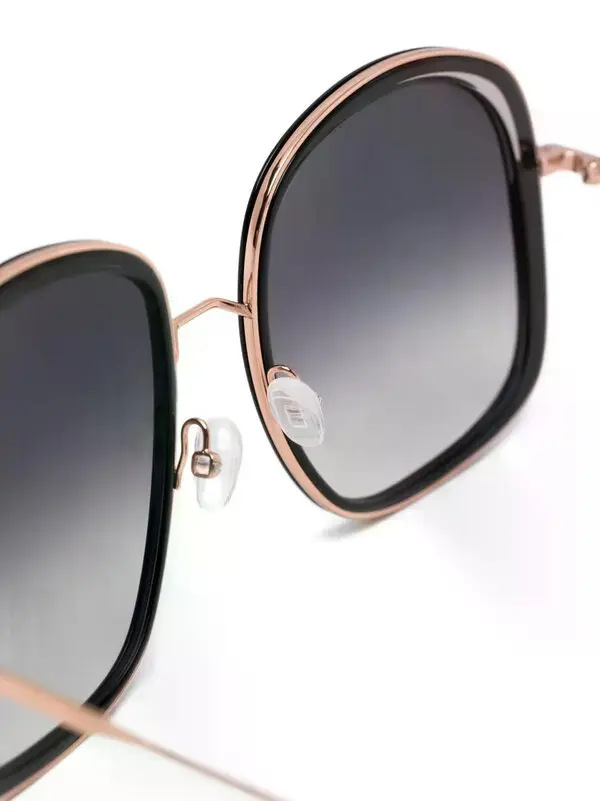 ANDY WAWA Square-frame Sunglasses - Black